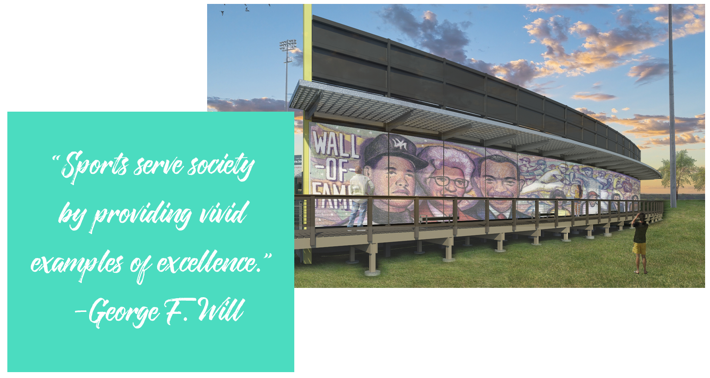 The Mural - Frederick Sports Mural and Walk of Fame